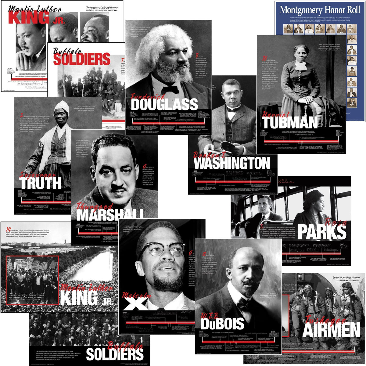 Black History Pioneers Posters – Tech Directions Books & Media