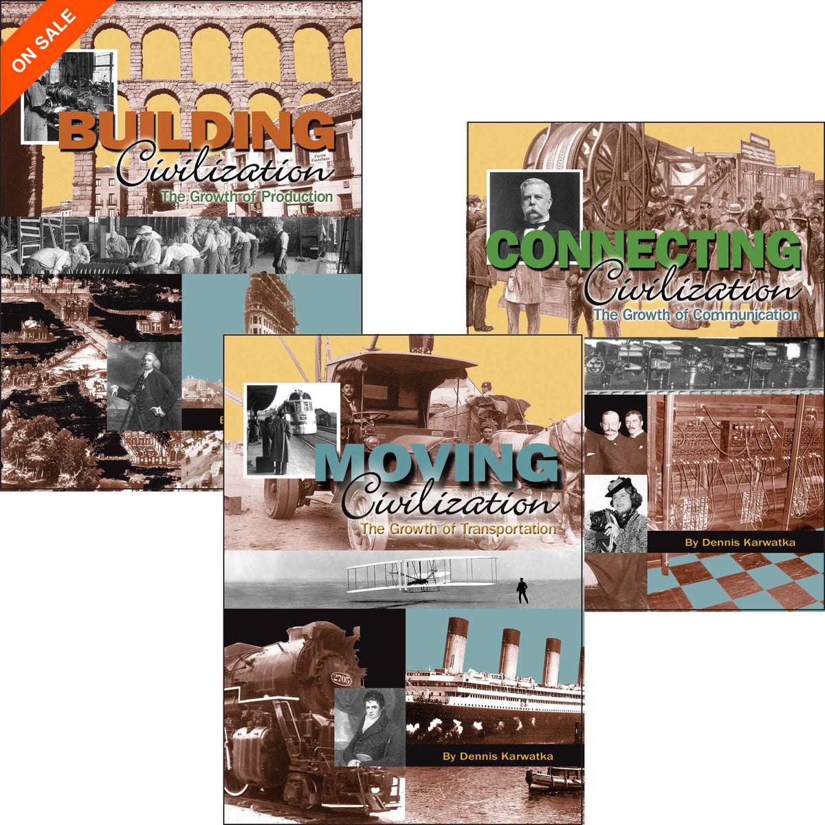 History of Technology Three Book Set – Tech Directions Books & Media