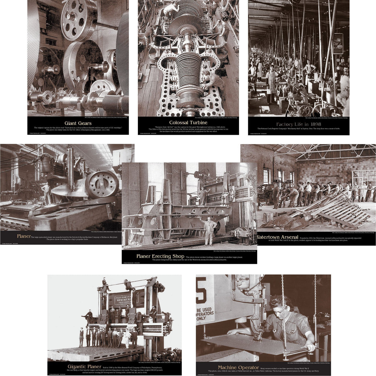 Machine Trades Posters – Tech Directions Books & Media