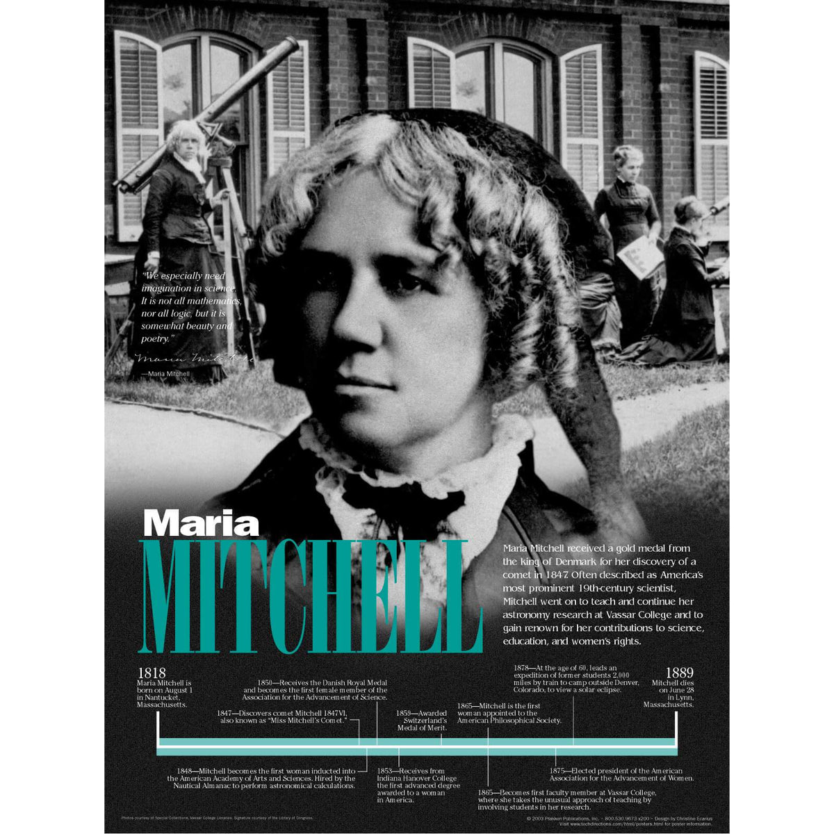 Maria Mitchell Poster – Tech Directions Books & Media