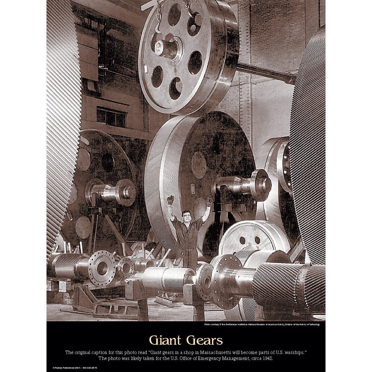 Giant Gears Poster – Tech Directions Books & Media